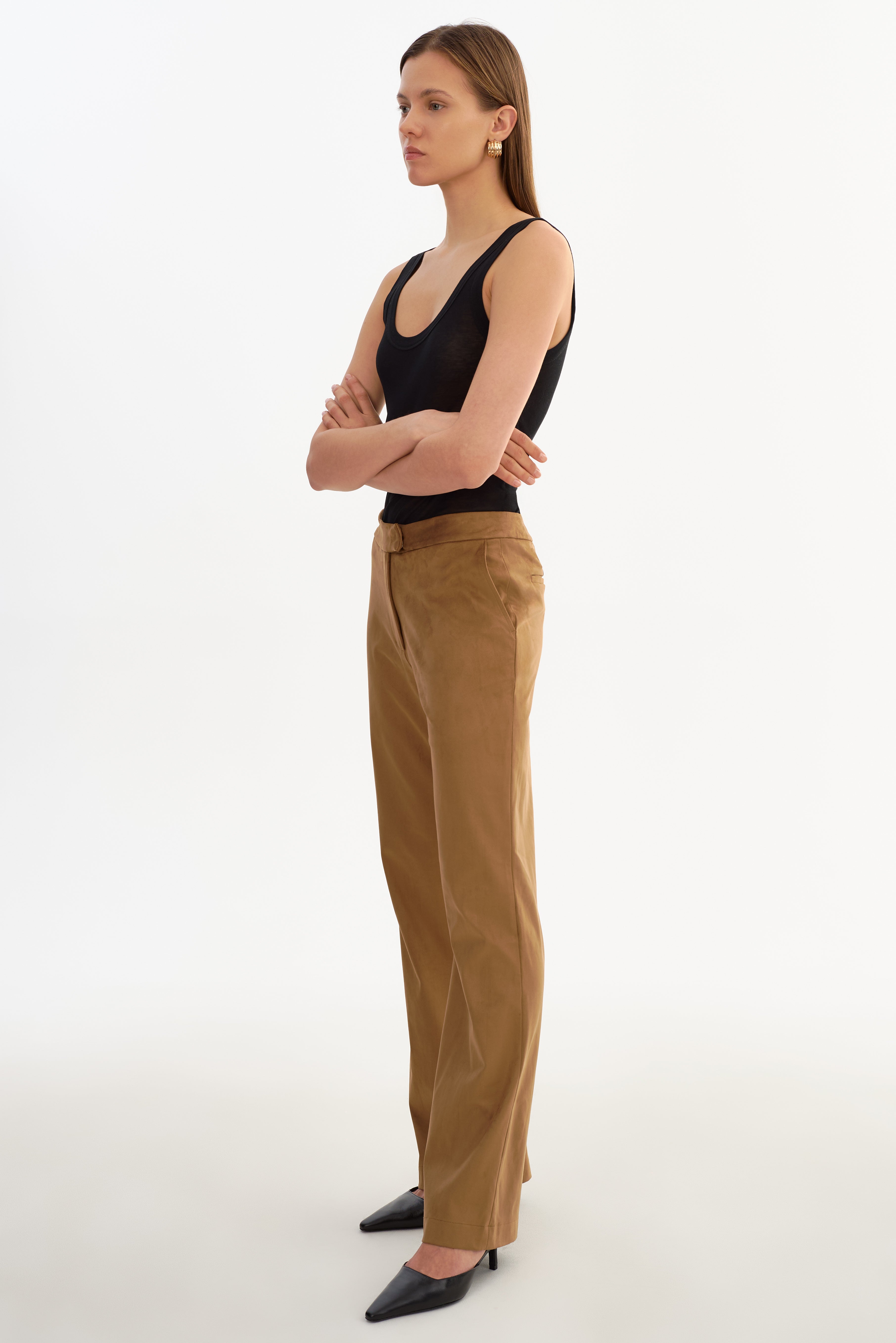 MALACHI | Faux Suede Pants – LAMARQUE